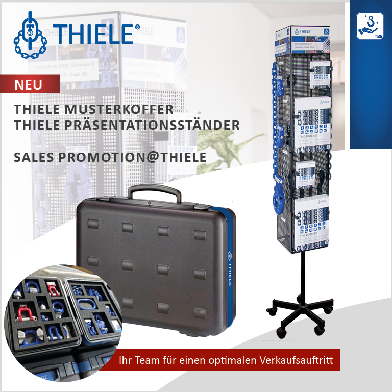 NEW: THIELE Sample Case and THIELE Product Display - THIELE GmbH & Co. KG